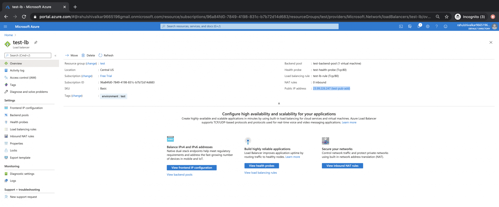 How to create a Load Balancer in Azure Cloud Cộng Đồng Linux