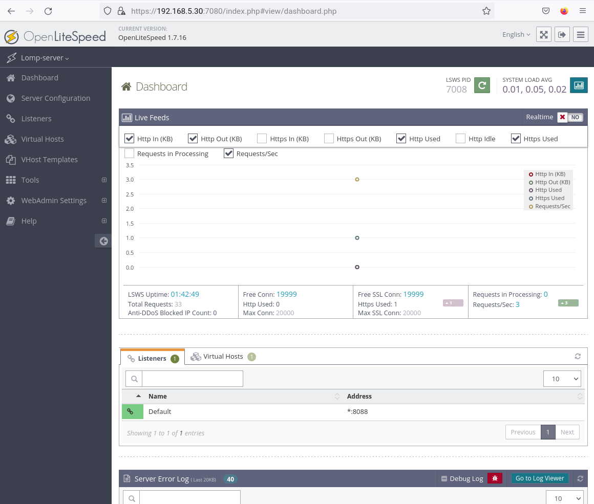 How To Install LOMP Stack OpenLiteSpeed MariaDB And PHP On Debian 11