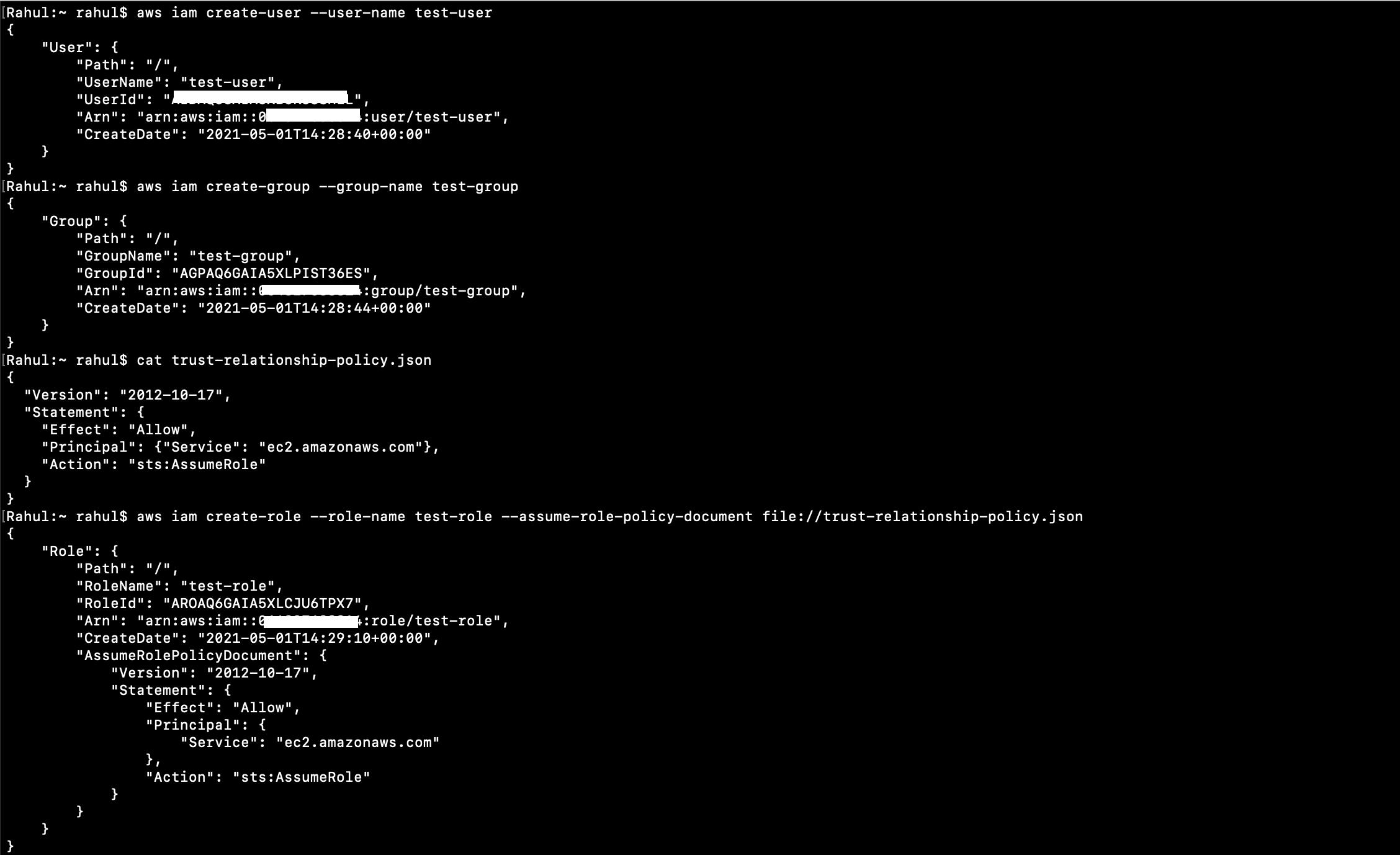 How to manage AWS IAM using aws cli Cộng Đồng Linux