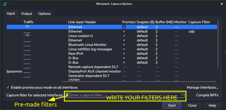 How To Use Filters In Wireshark C Ng Ng Linux