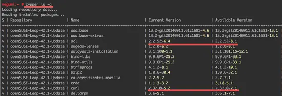 OpenSUSE Administation with Zypper