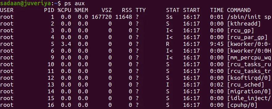 4 Cli Based Linux Performance Monitoring Tools Top Htop Ps And Vmstat