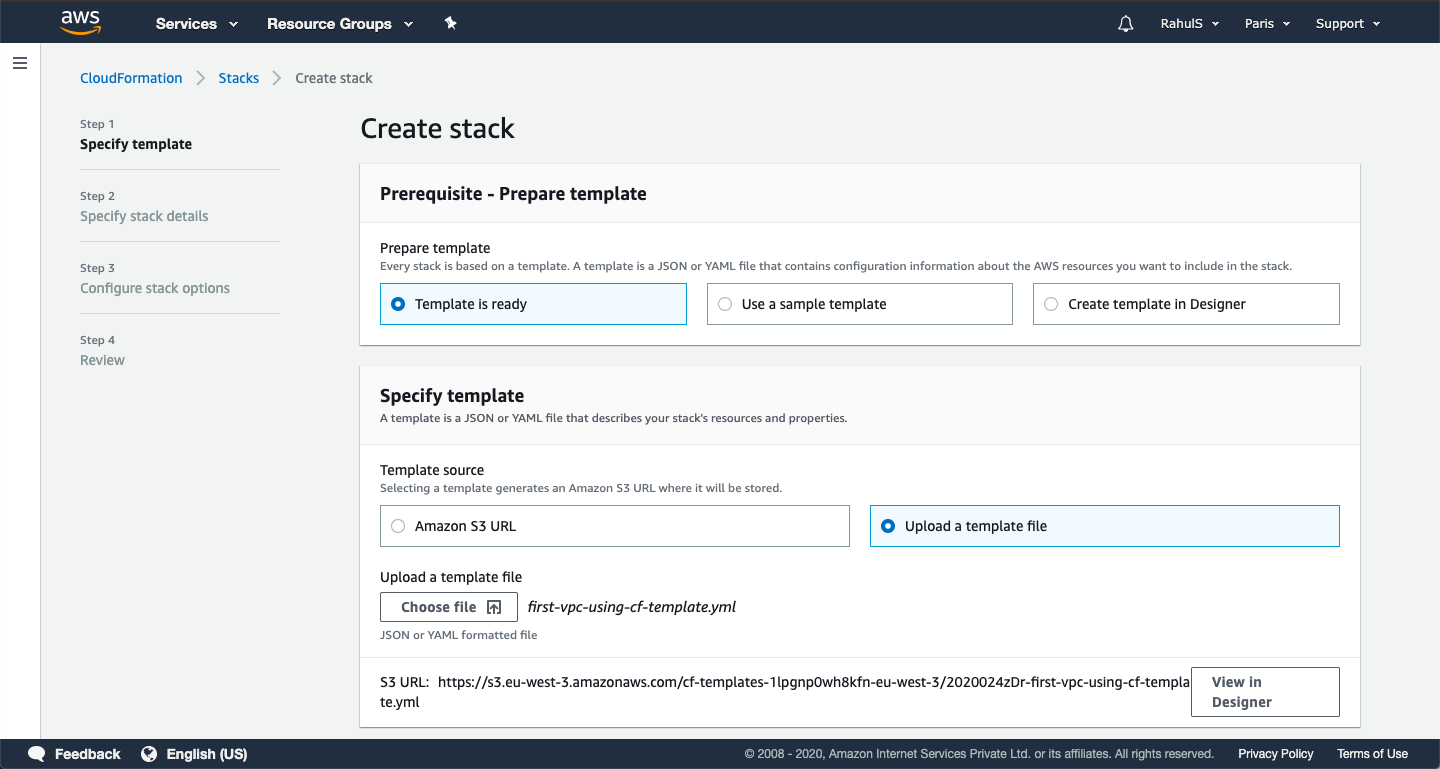 How To Use Cloudformation To Create A Vpc On Aws