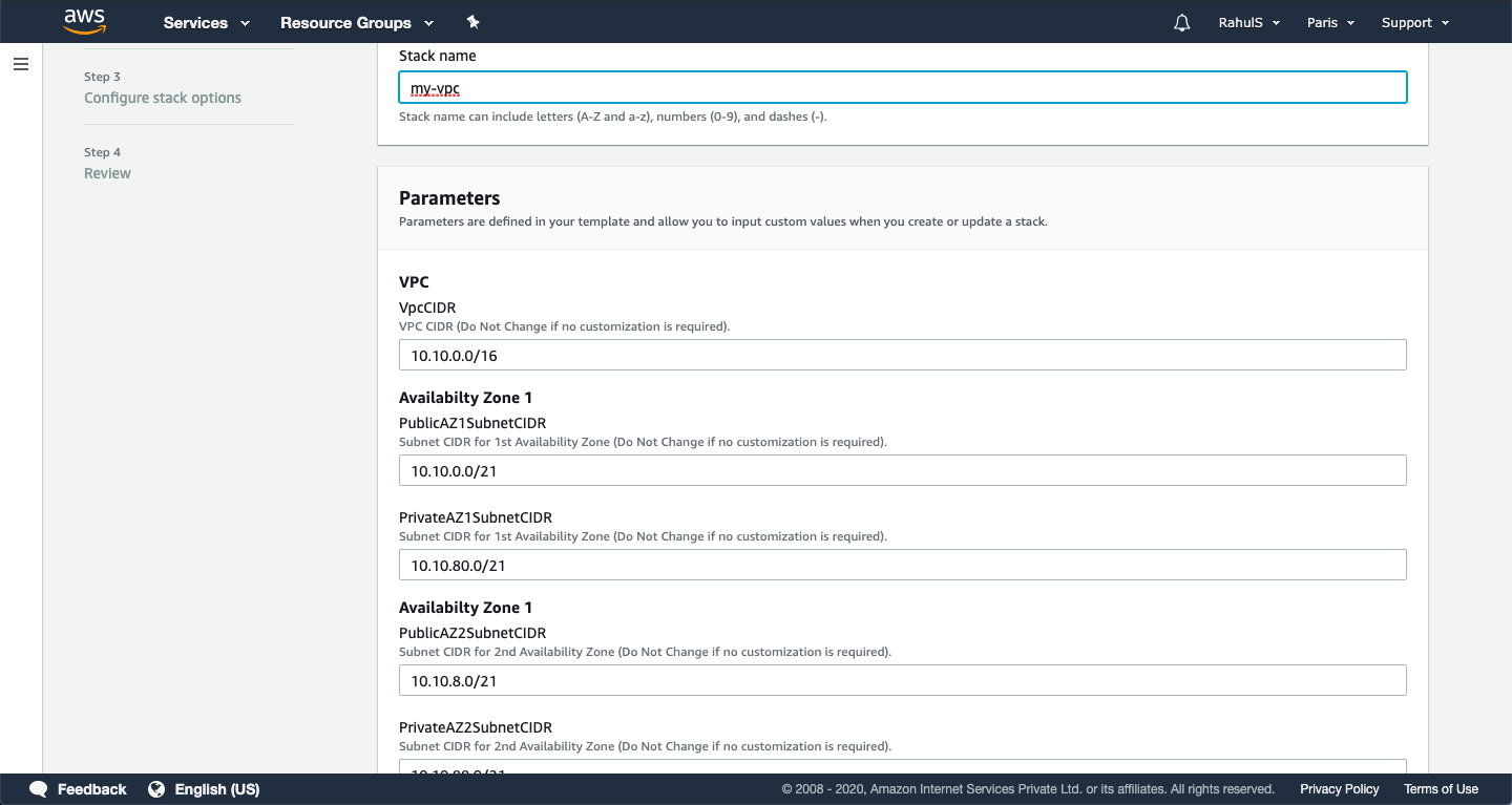 How To Use Cloudformation To Create A Vpc On Aws