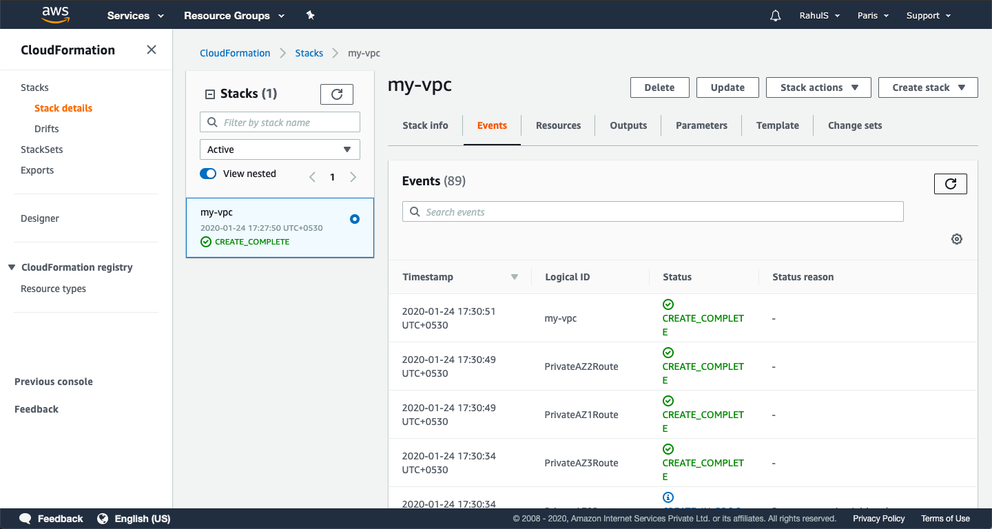 How To Use Cloudformation To Create A Vpc On Aws
