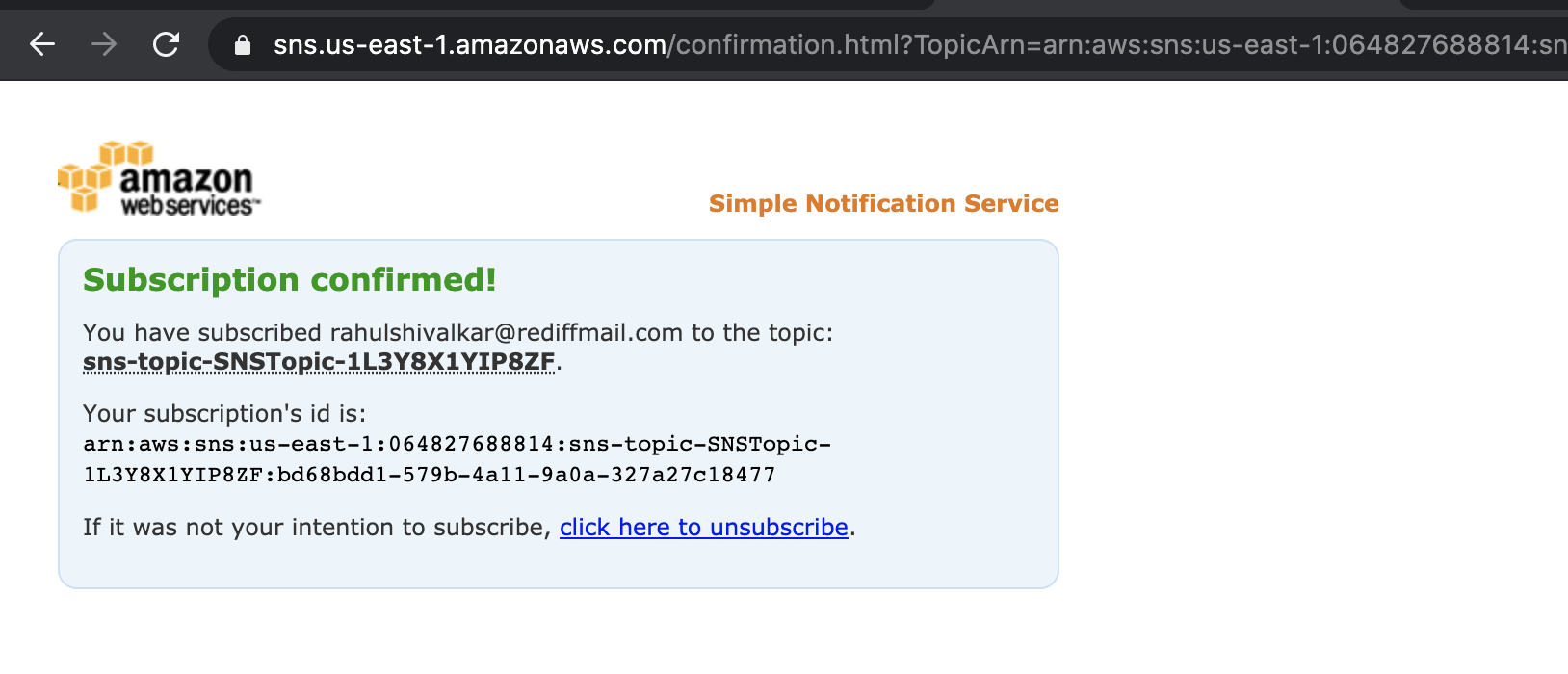 How To Use Cloudformation To Create An Sns Topic On Aws