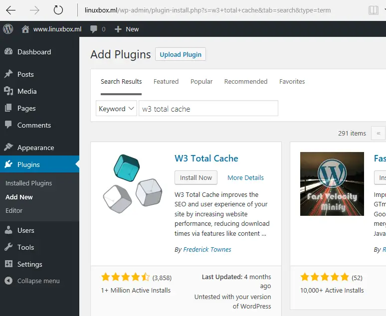 Configure WordPress with W3 Total Cache and CloudFlare CDN in LAMP