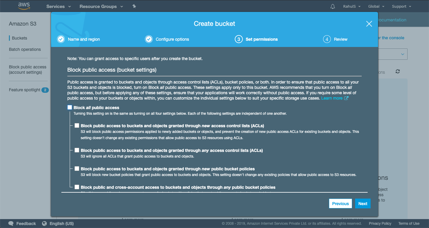 How To Create An S3 Bucket Object Storage On Amazon Aws