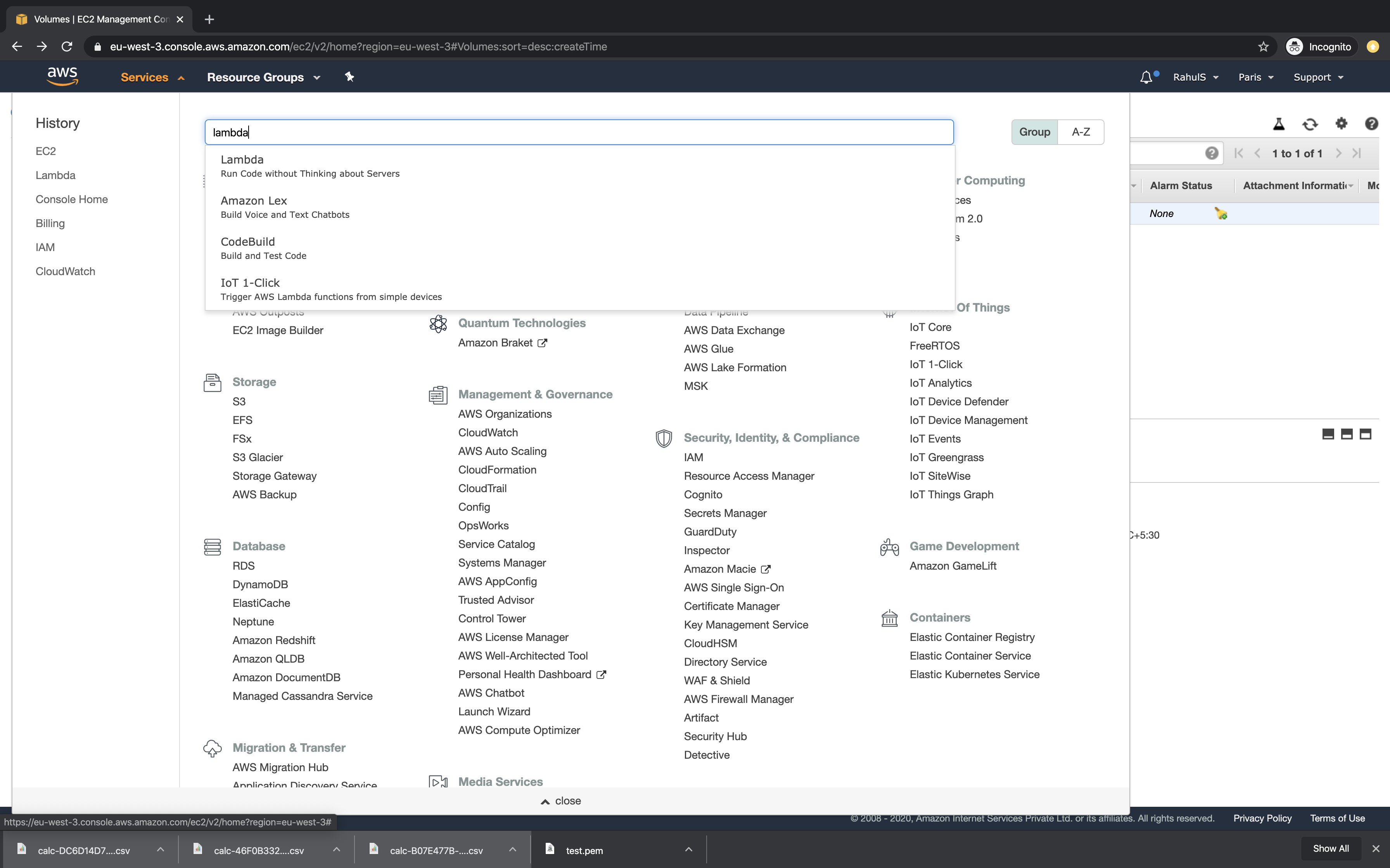 Delete unused EBS (Elastic Block Storage) Volumes on AWS using a Lambda ... Delete unused EBS (Elastic Block Storage) Volumes on AWS using a Lambda ...