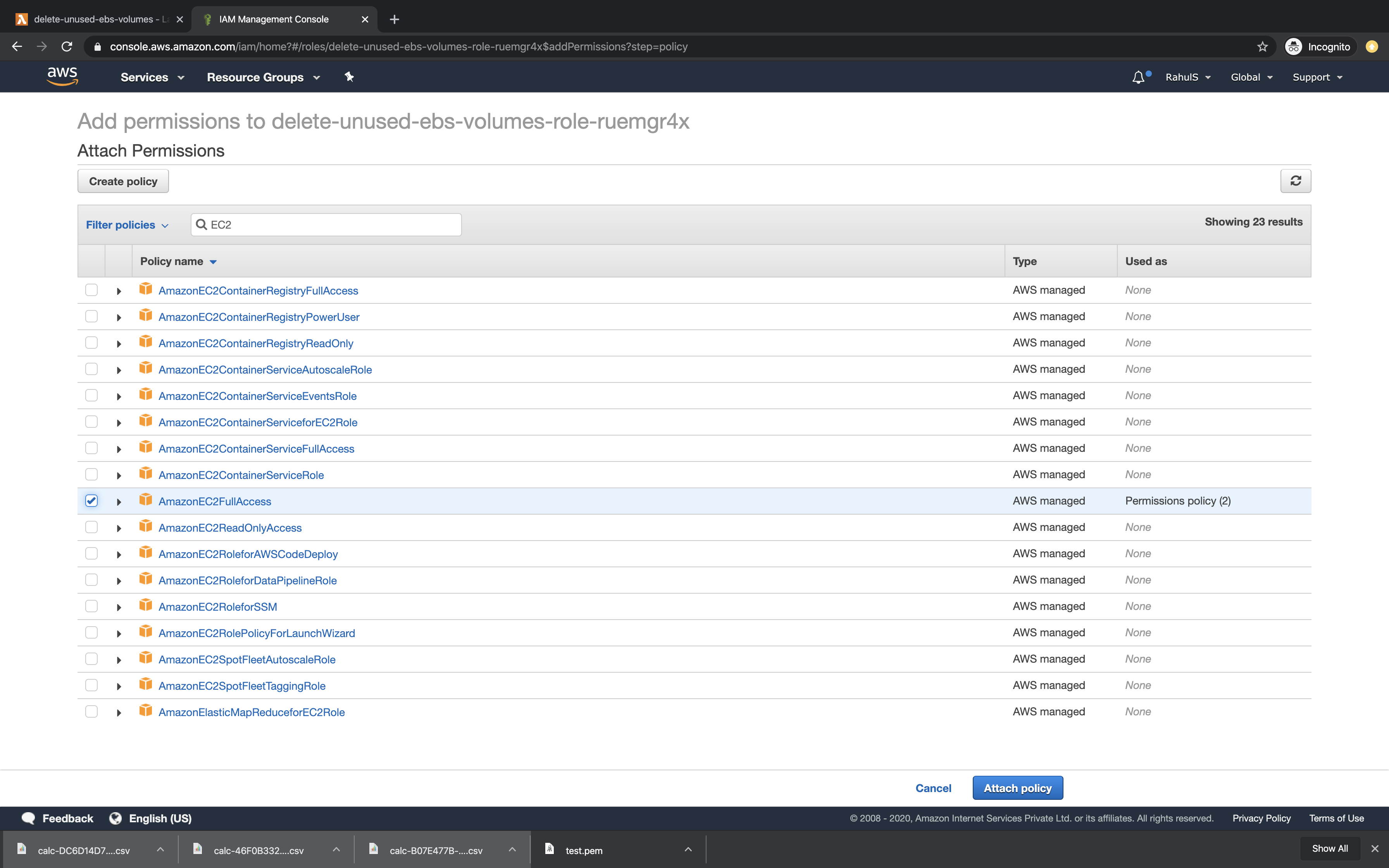 Delete Unused Ebs Elastic Block Storage Volumes On Aws Using A Lambda Function
