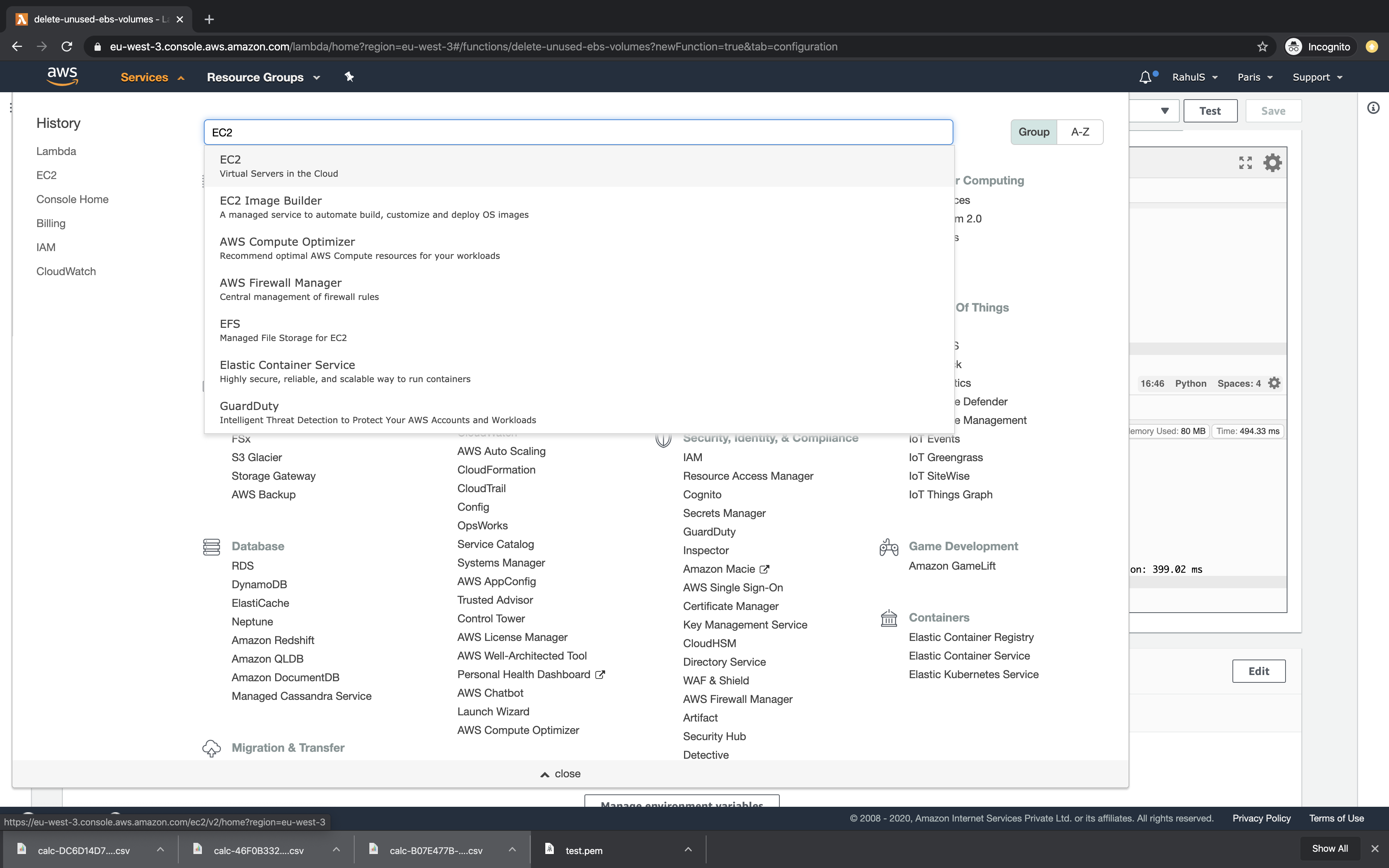 Delete Unused Ebs Elastic Block Storage Volumes On Aws Using A Lambda Function