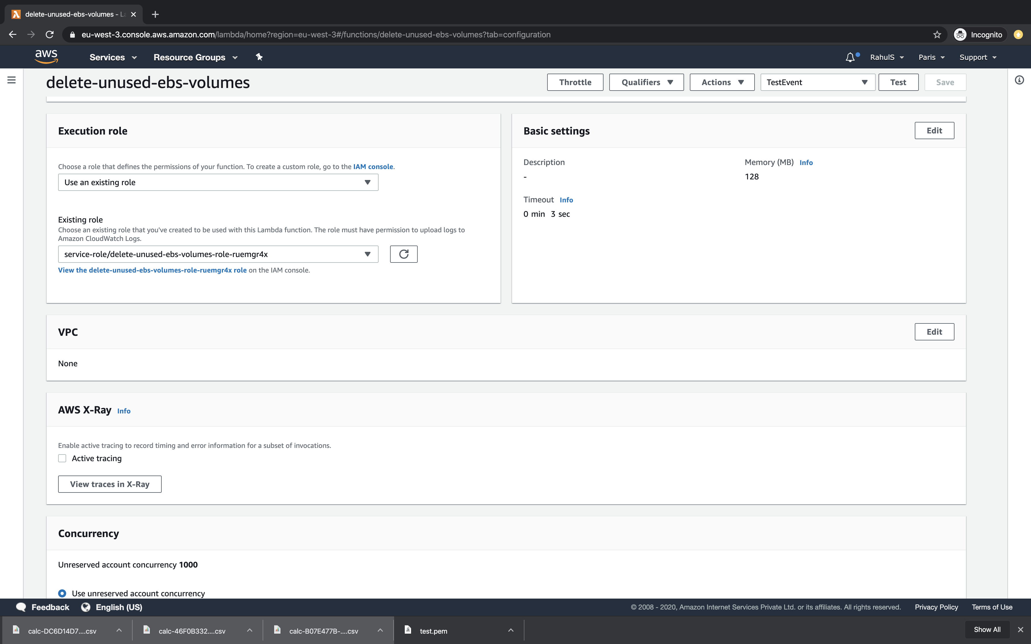 Delete Unused Ebs Elastic Block Storage Volumes On Aws Using A Lambda Function