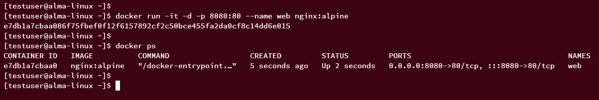 Docker CE on Alma Linux 9: A Quick and Easy Installation Guide