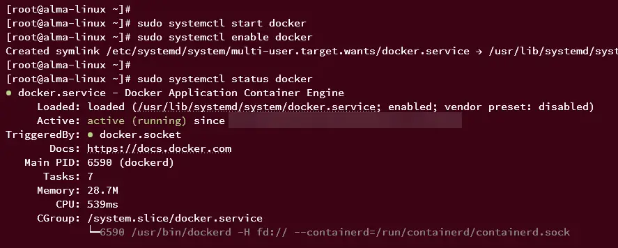 Docker CE on Alma Linux 9: A Quick and Easy Installation Guide