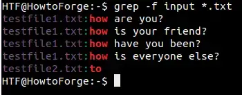 How to use grep to search for strings in files on the Linux shell