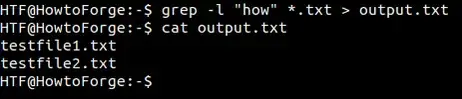 How to use grep to search for strings in files on the Linux shell