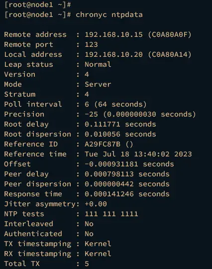 Guide to Set up Chrony as NTP Server and Client on AlmaLinux 9