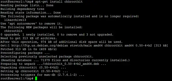 Three Tools to Scan a Linux Server for Viruses, Malware and Rootkits