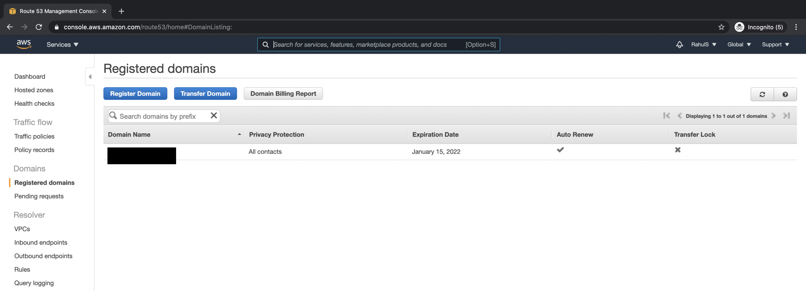 How to Register a Domain Name on AWS