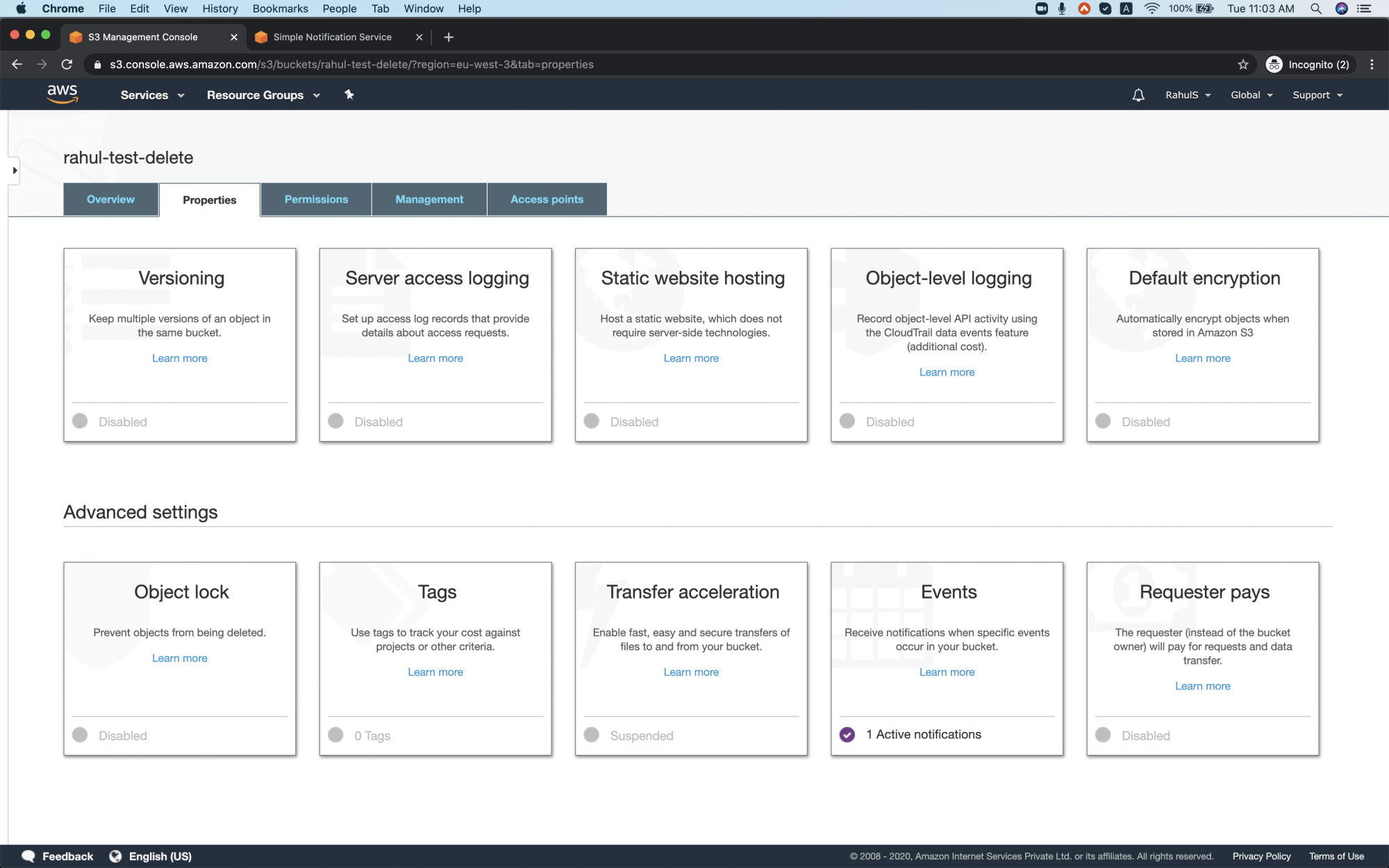 How To Configure Event Notifications In S3 Bucket On Aws