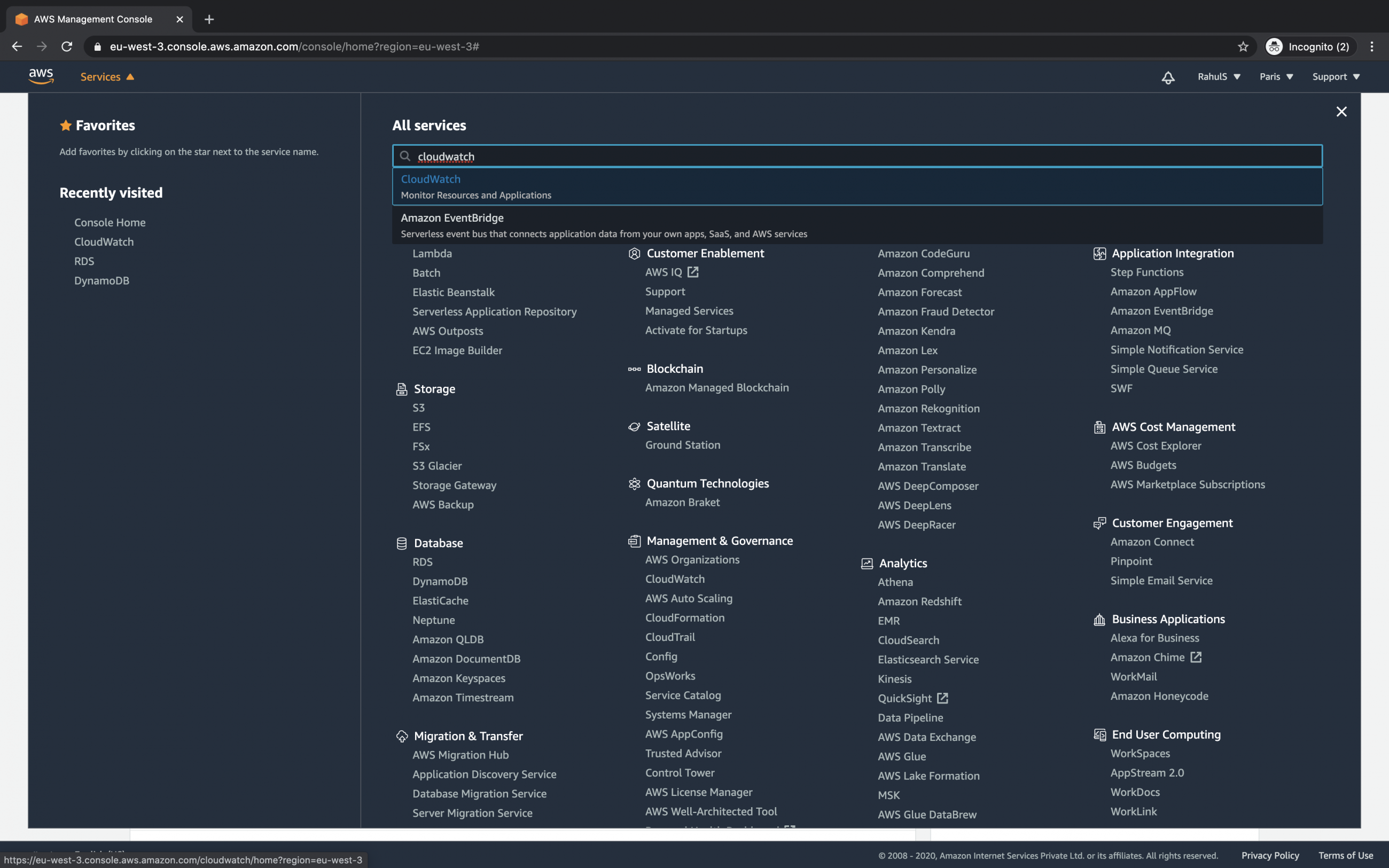 How To Create A Cloudwatch Event Rule In Aws