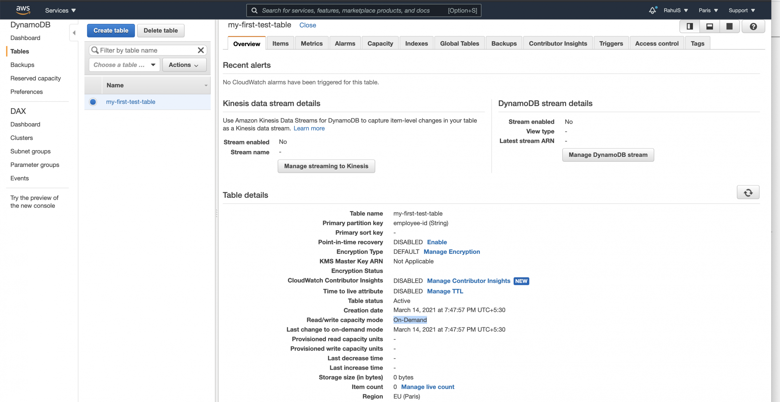 How To Create A Dynamodb Table On Aws Using Terraform