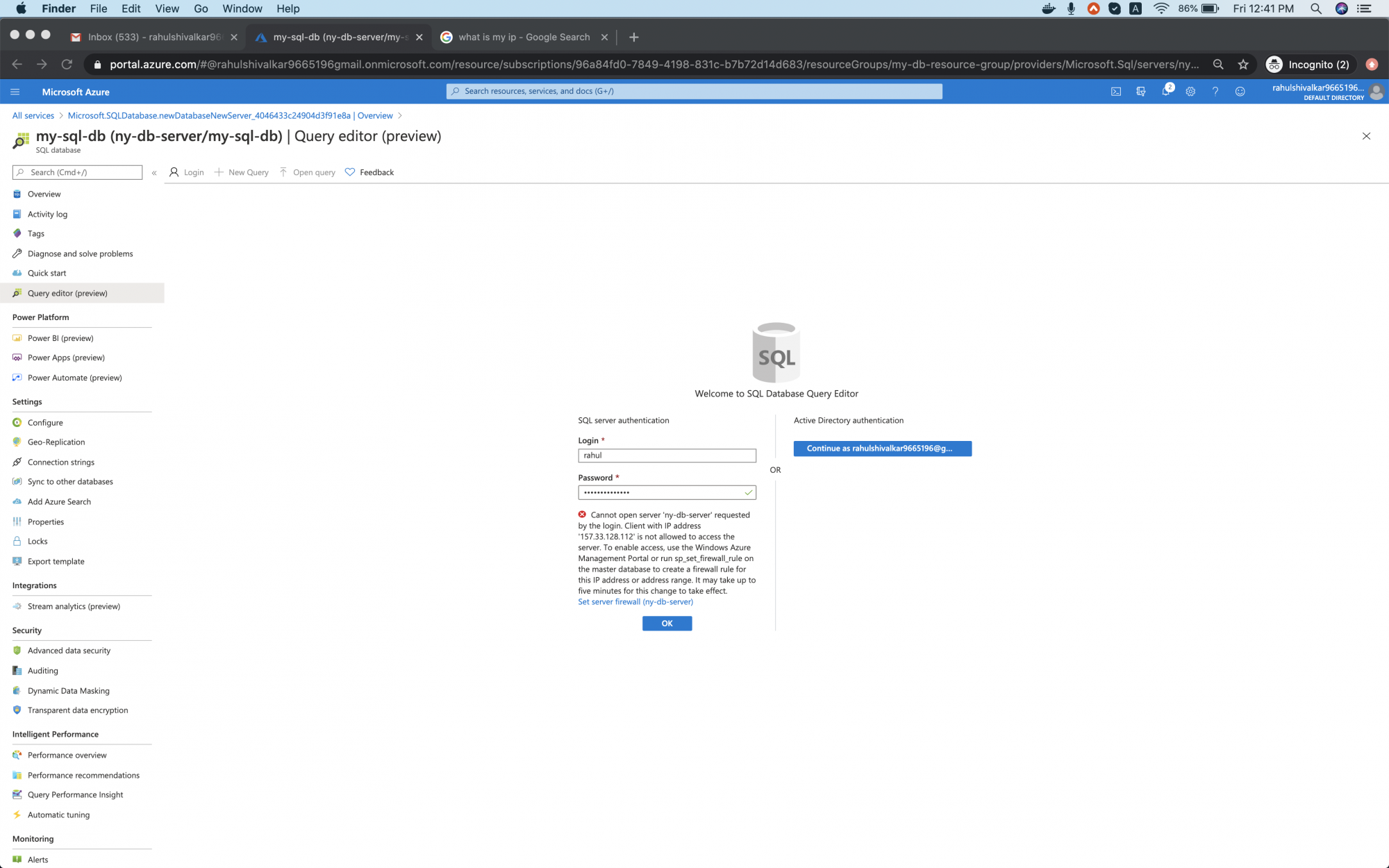 How To Create A Mysql Database Server And Database In Azure Cloud