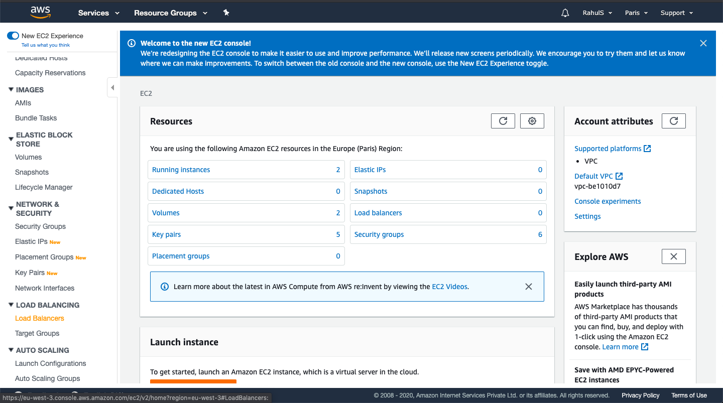 How to create a Network Load Balancer on AWS