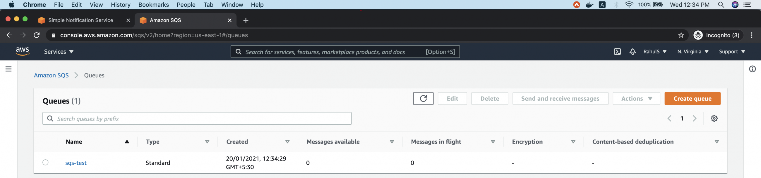 How To Create A Subscription Between An Sqs Queue And Sns Topic On Aws
