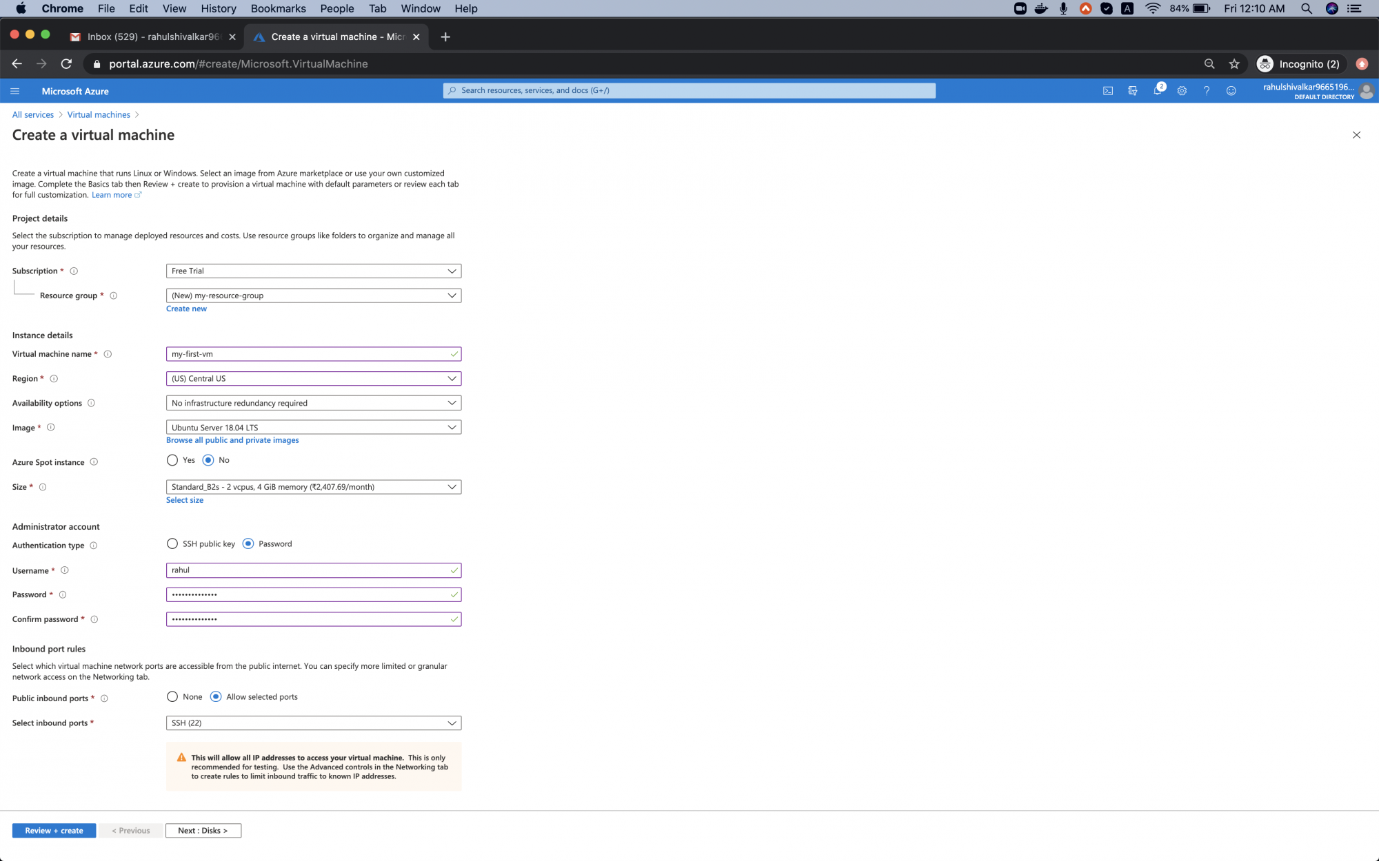 How To Create An Ubuntu Virtual Machine In Azure Cloud Cộng Đồng Linux