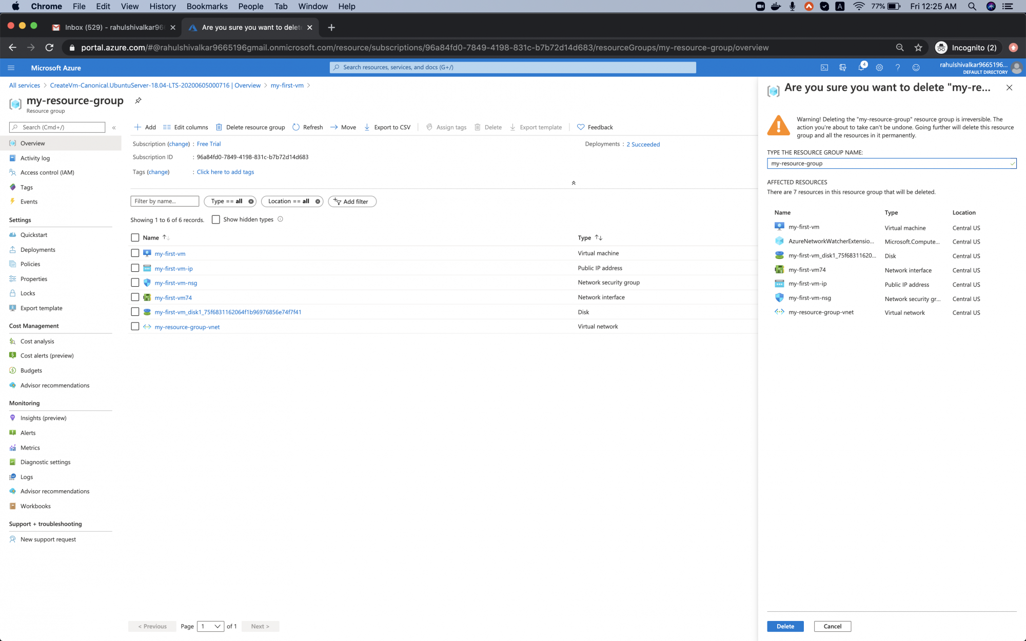 How To Create An Ubuntu Virtual Machine In Azure Cloud