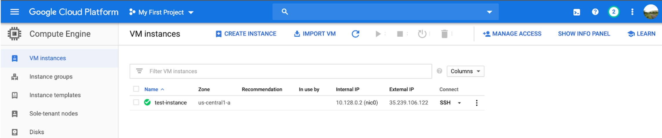 How to create a Virtual Machine (VM) on Google Cloud Platform (GCP)