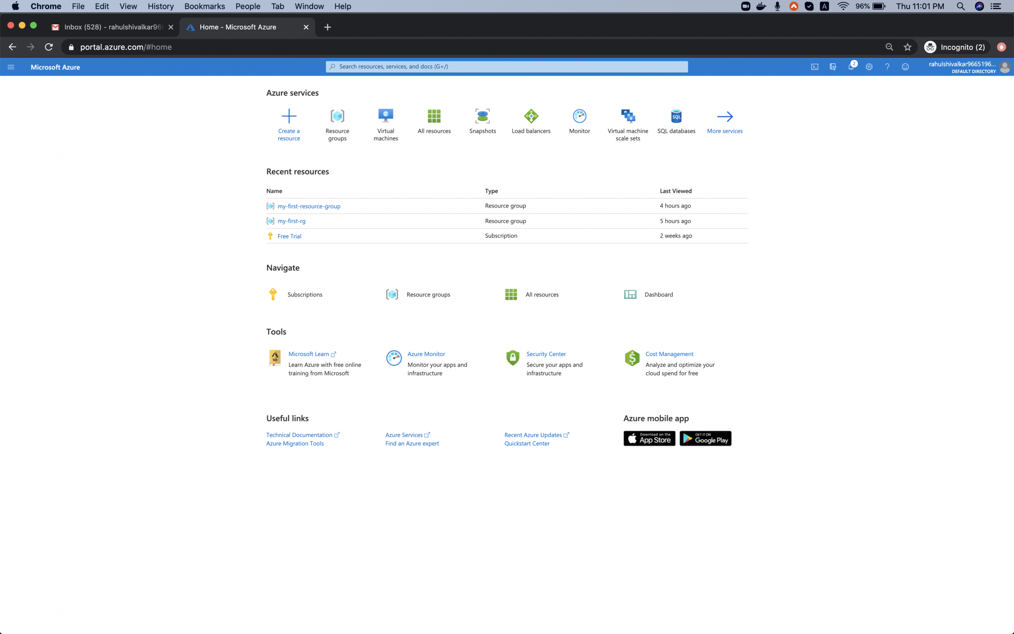 How to take a Snapshot of a disk in Microsoft Azure Cloud