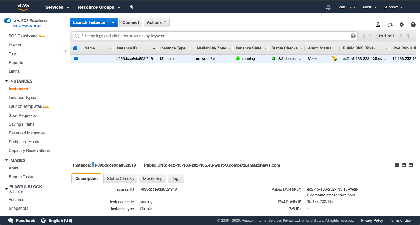 How to Create an Amazon Machine Image (AMI) and use it on AWS