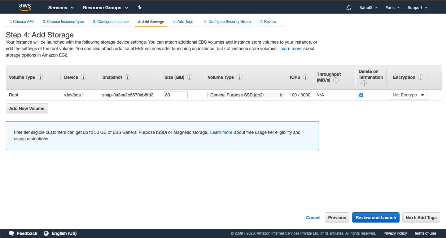 How to Create an Amazon Machine Image (AMI) and use it on AWS