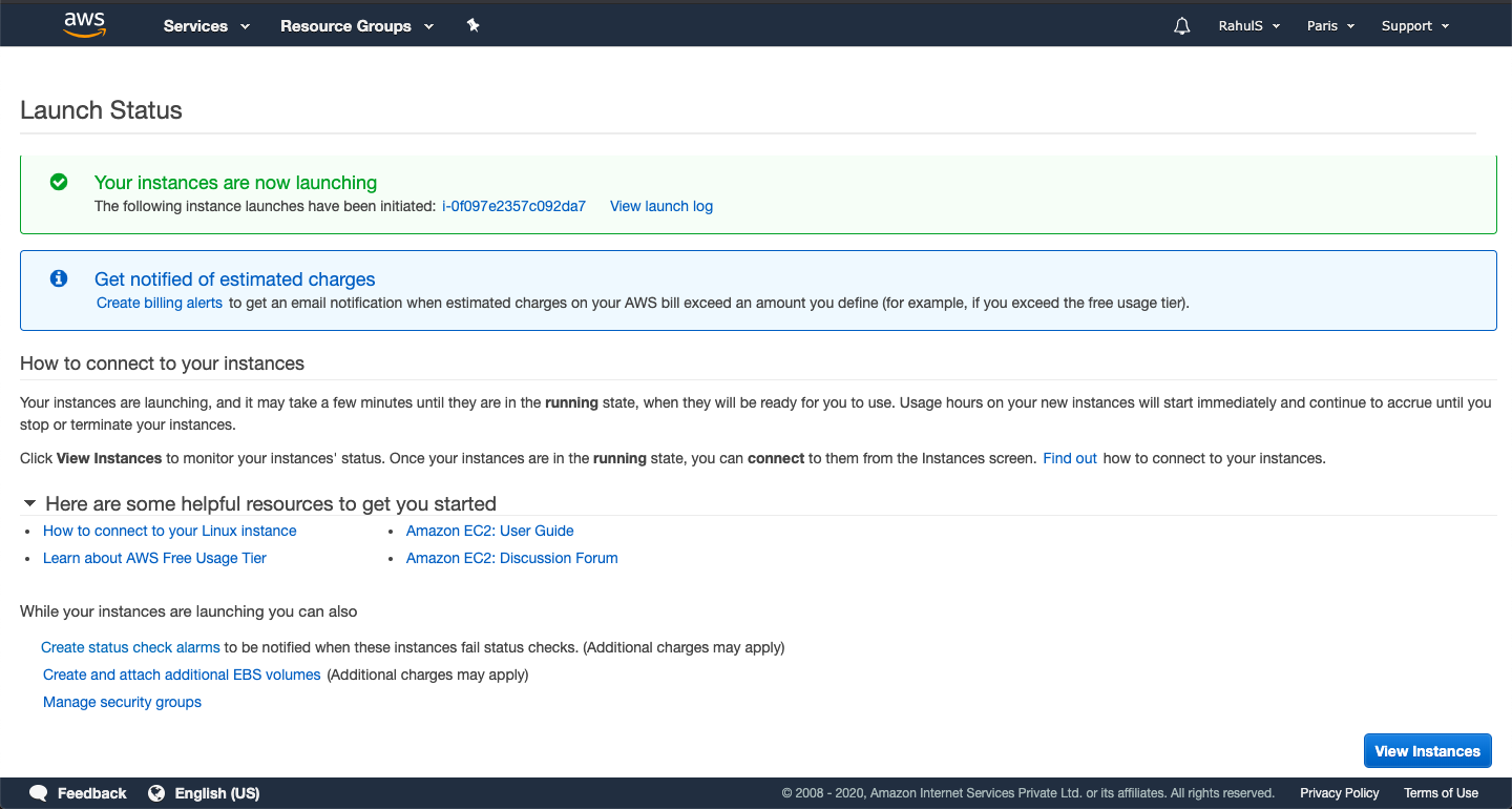 How To Create An Amazon Machine Image Ami And Use It On Aws