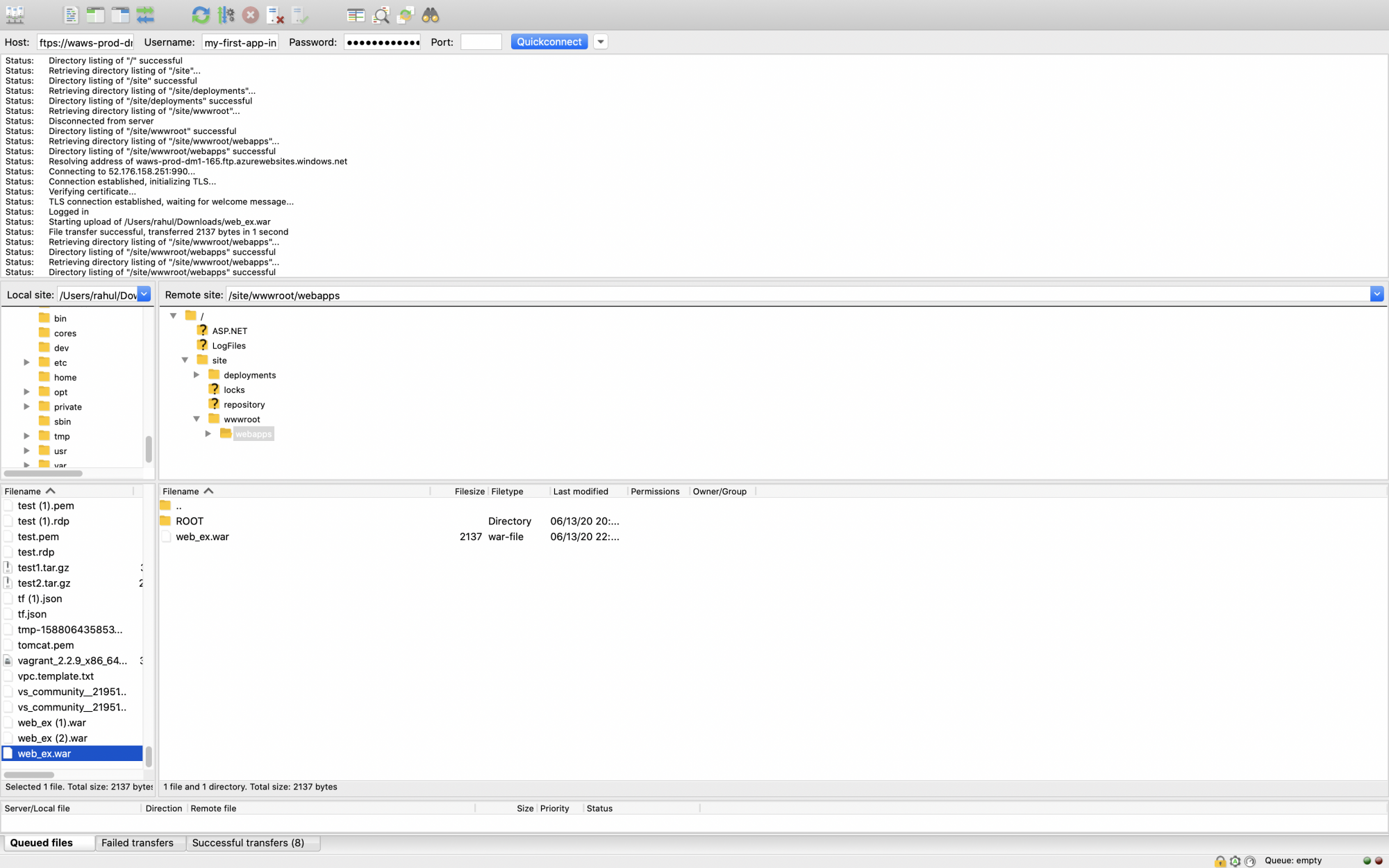 How to create an App Service on Azure Cloud