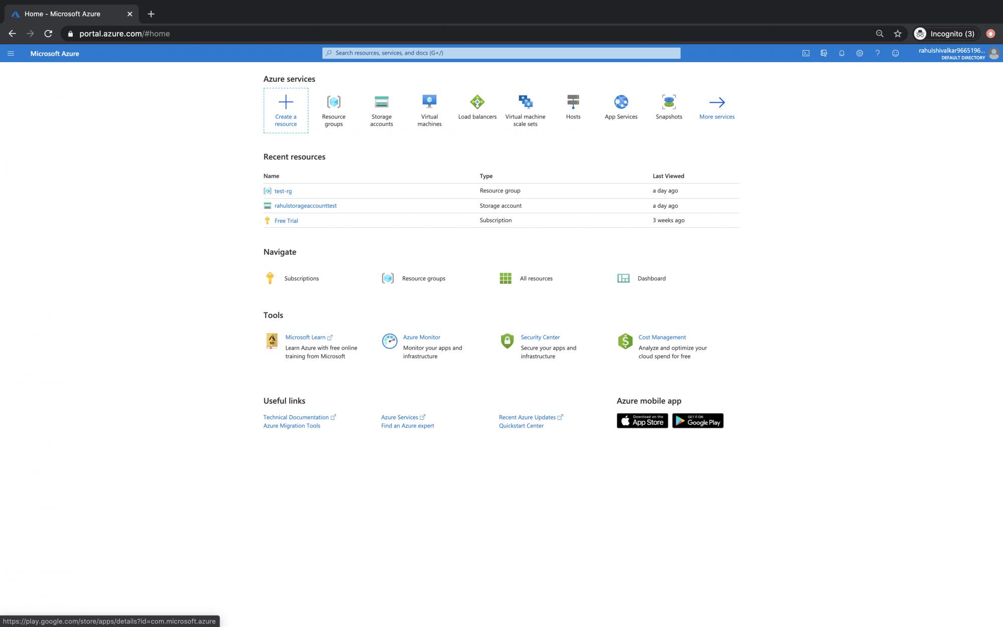 How to create an App Service on Azure Cloud