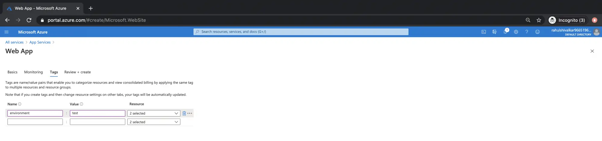 How to create an App Service on Azure Cloud