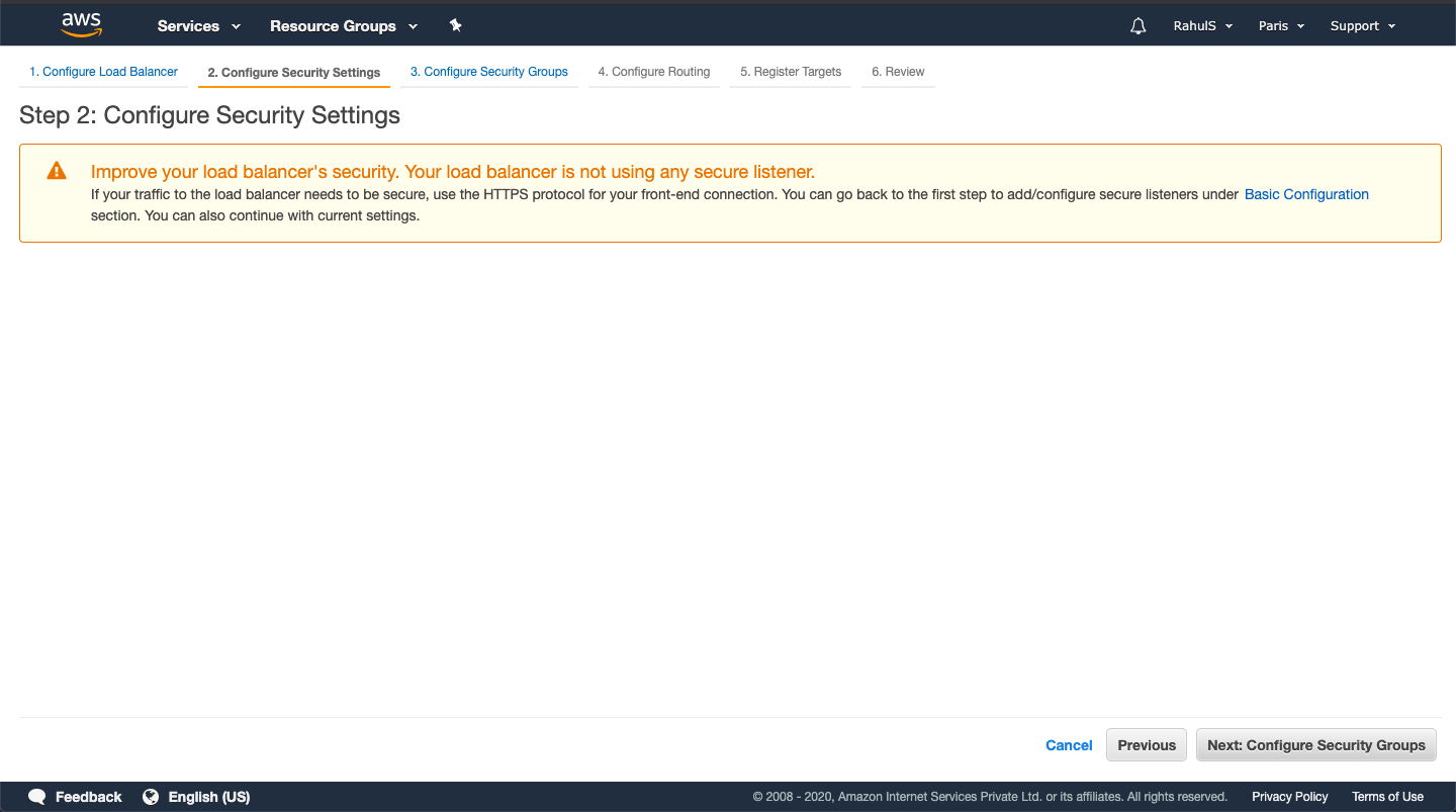 How to create an Application Load Balancer on AWS