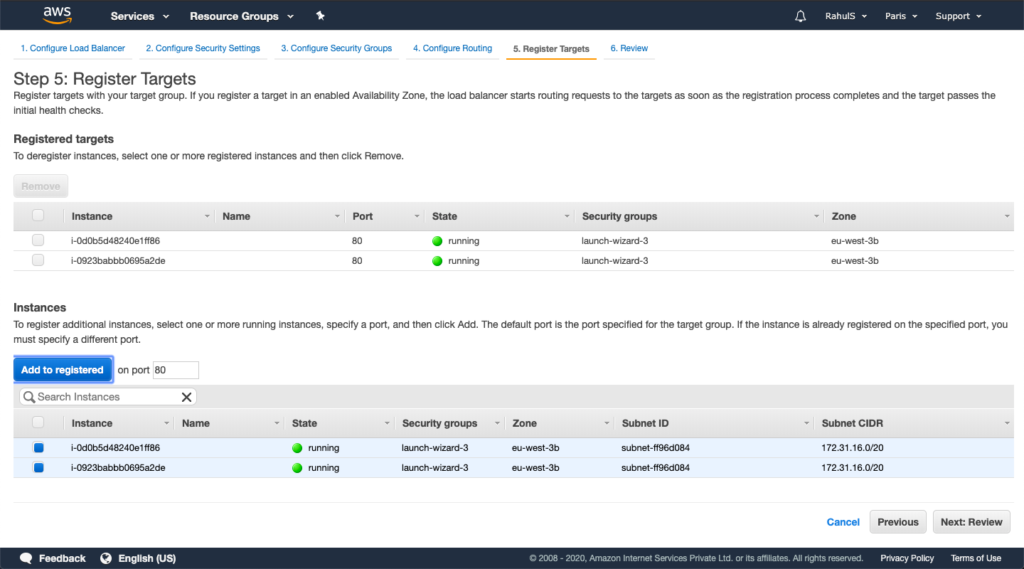 How to create an Application Load Balancer on AWS