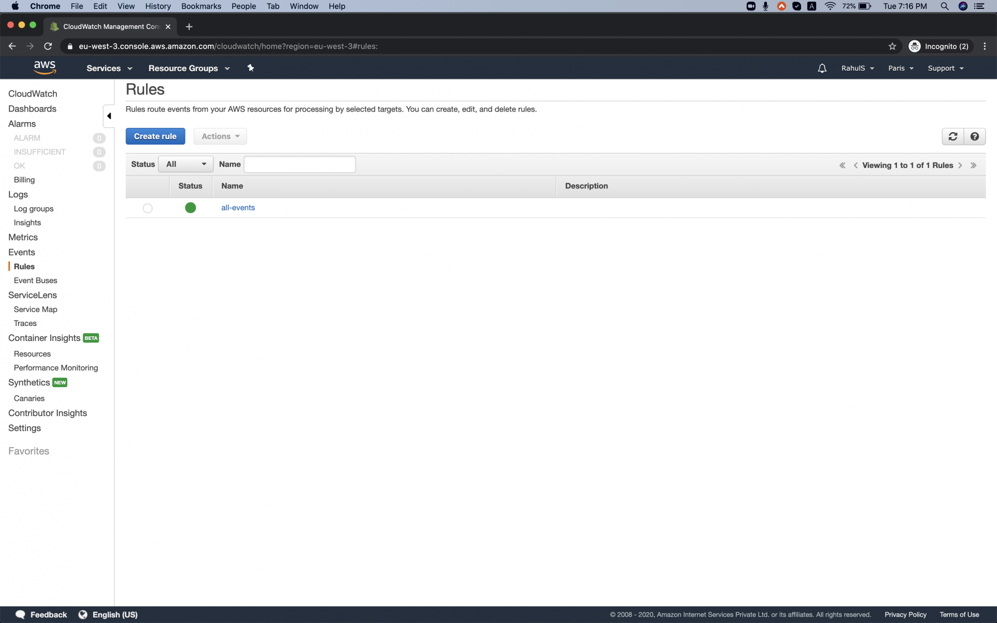 How To Create An Event In Aws Cloudwatch To Trigger A Lambda Function