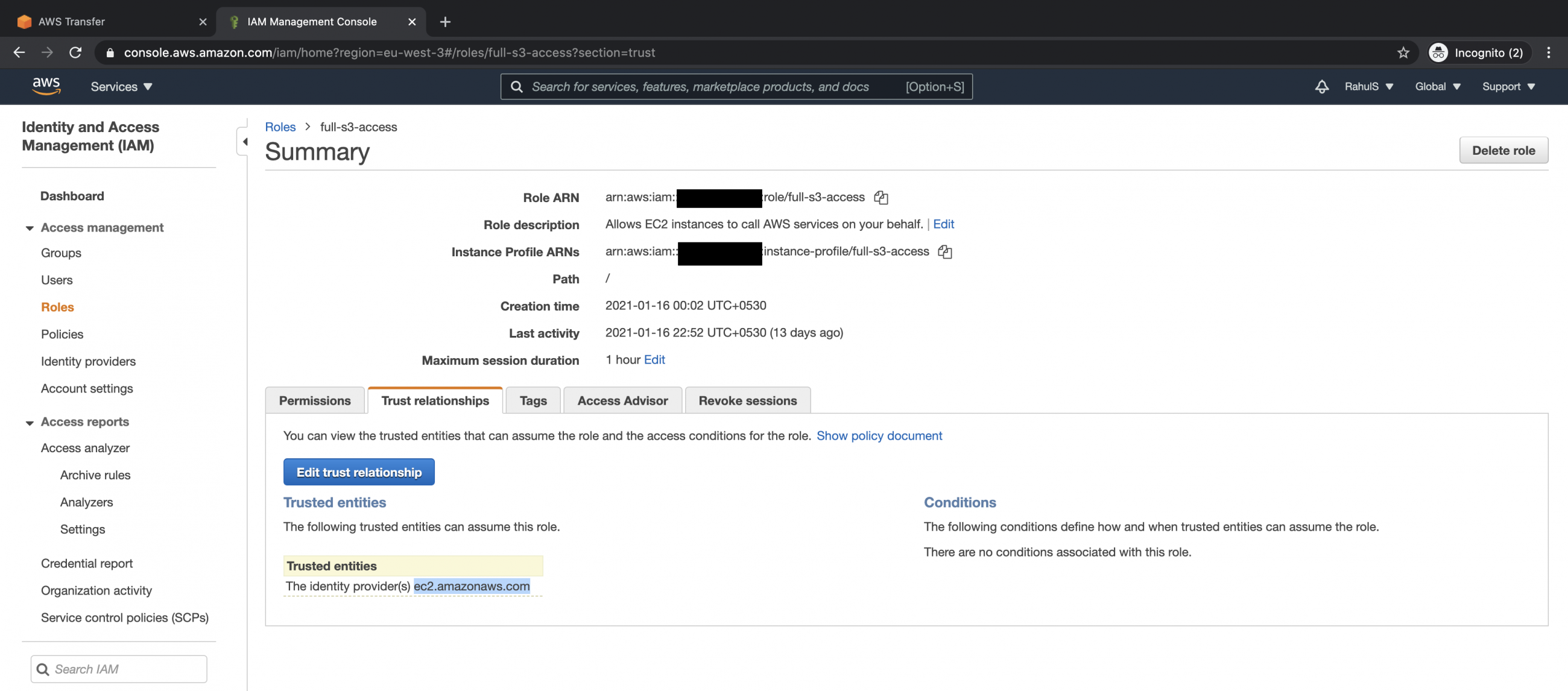 How to create an SFTP-enabled Server on AWS