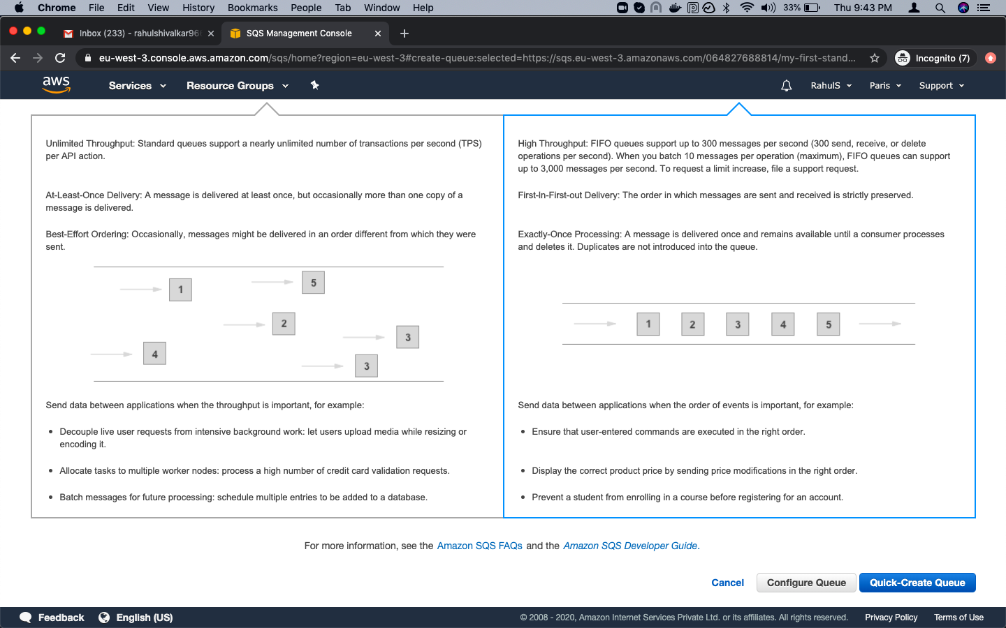 How to create an SQS Queue on AWS How to create an SQS Queue on AWS
