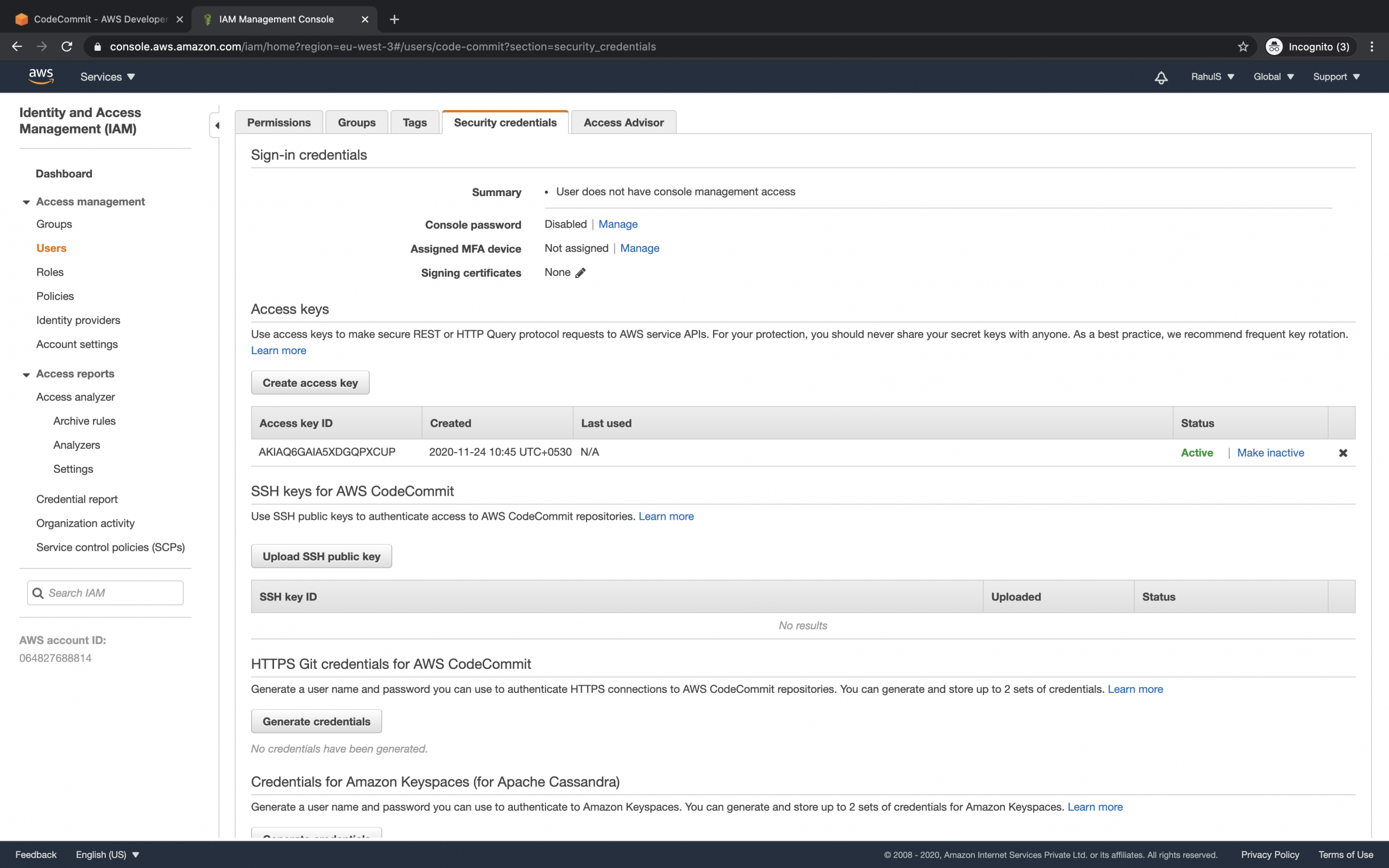 How To Create And Use A Codecommit Git Repository On Aws Techlear