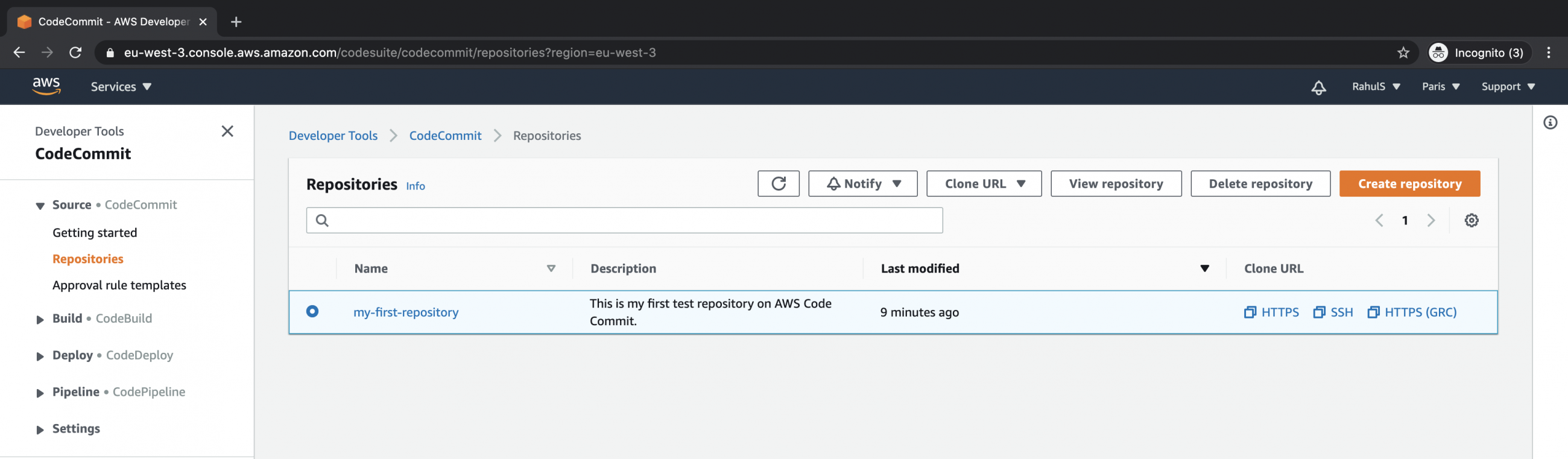 How To Create And Use A Codecommit Git Repository On Aws Cộng Đồng Linux