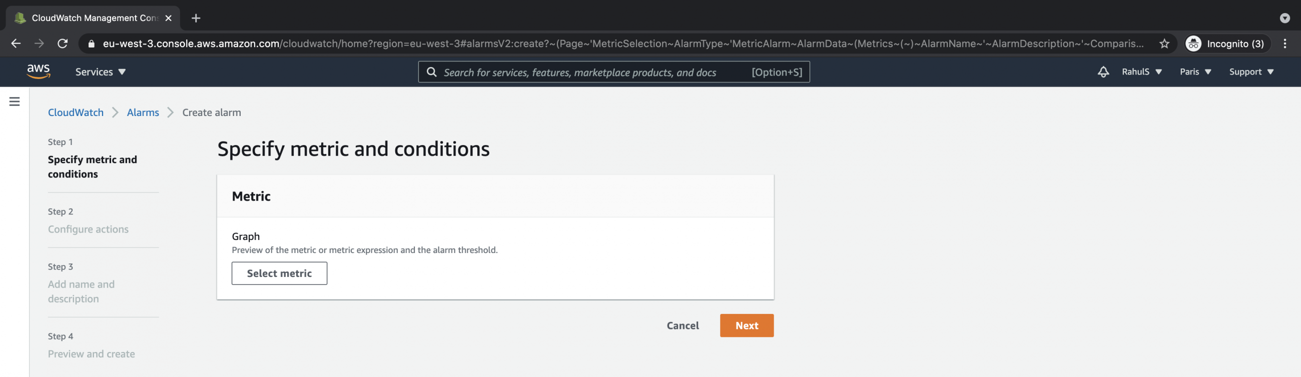How To Create Cloudwatch Alarms For A Lambda Function On Aws