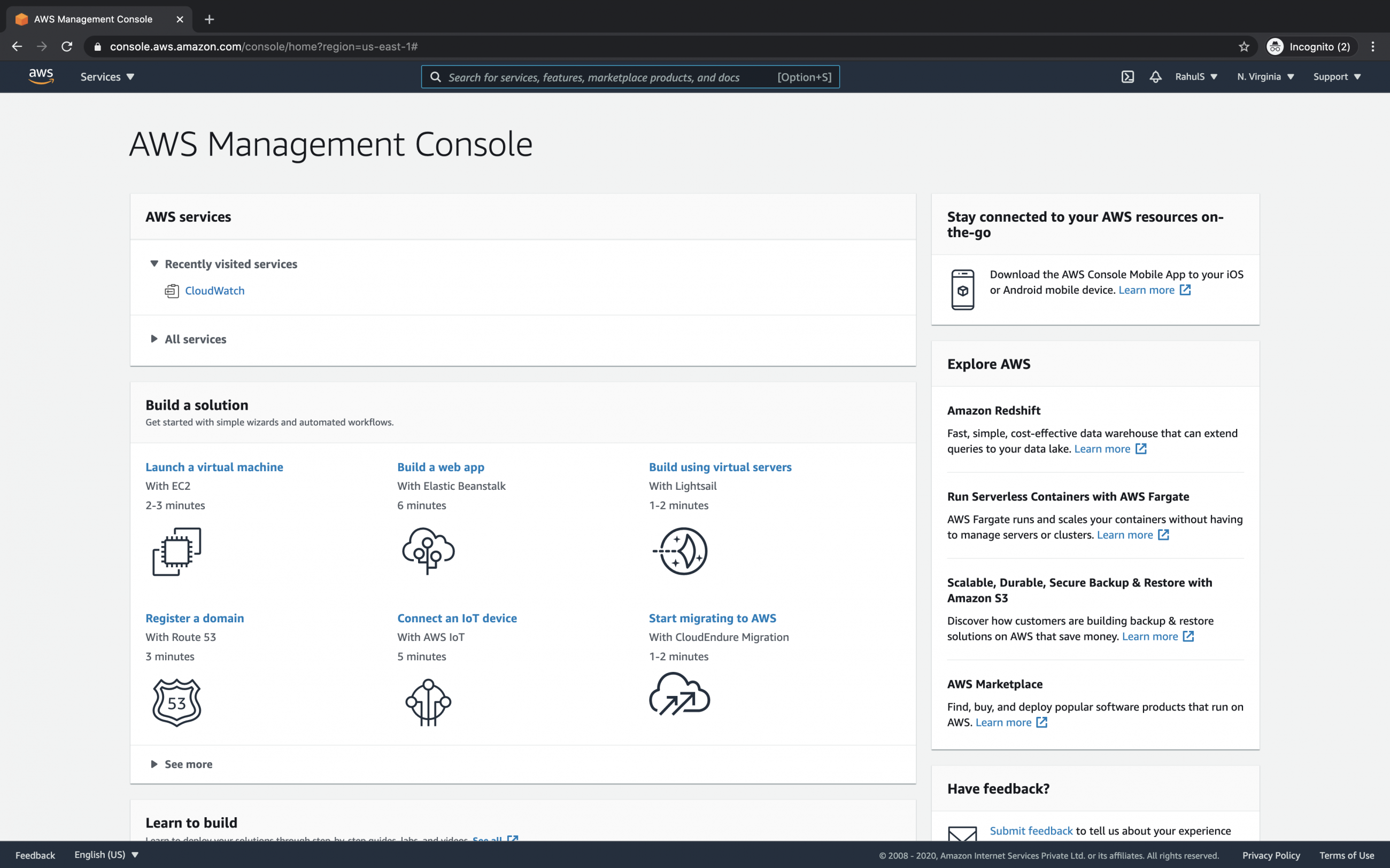 How to create Cloudwatch alarms for an SNS Topic on AWS