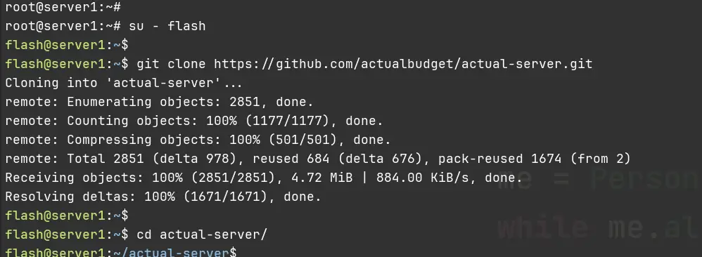 How to Install Actual Budgeting Software on Debian 12 Server