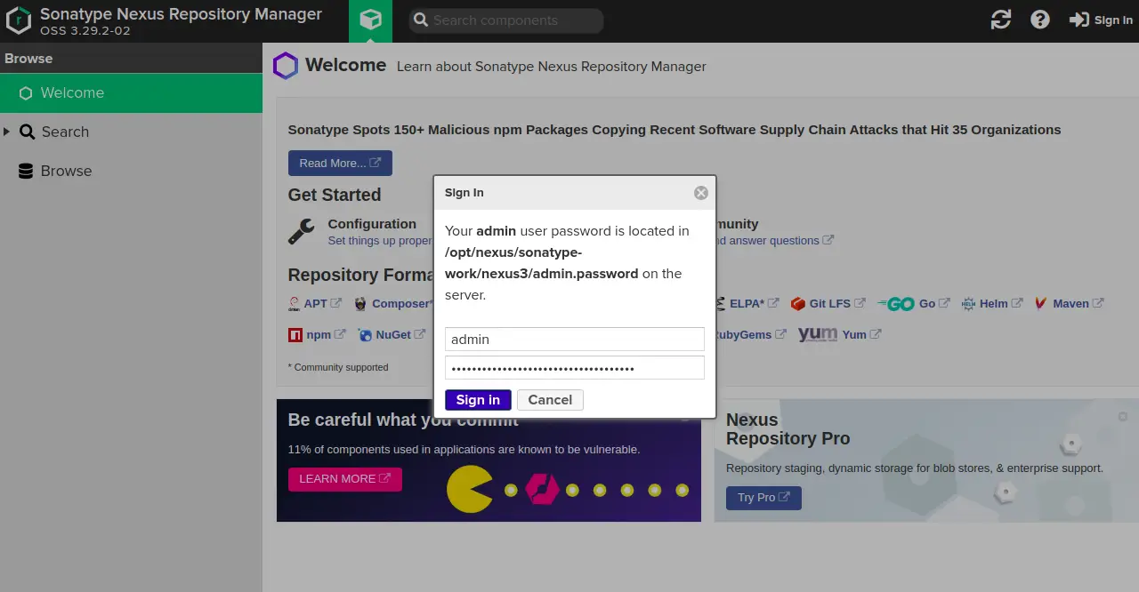 How to Install and Configure Nexus Repository Manager on Ubuntu 20.04
